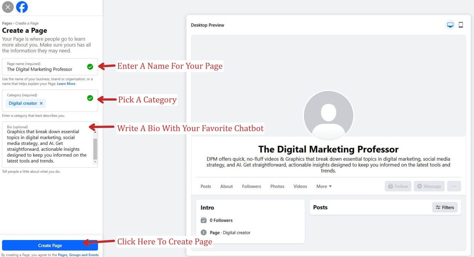 How To Create A Facebook Content Creator Page: A Step-by-Step Guide to ...